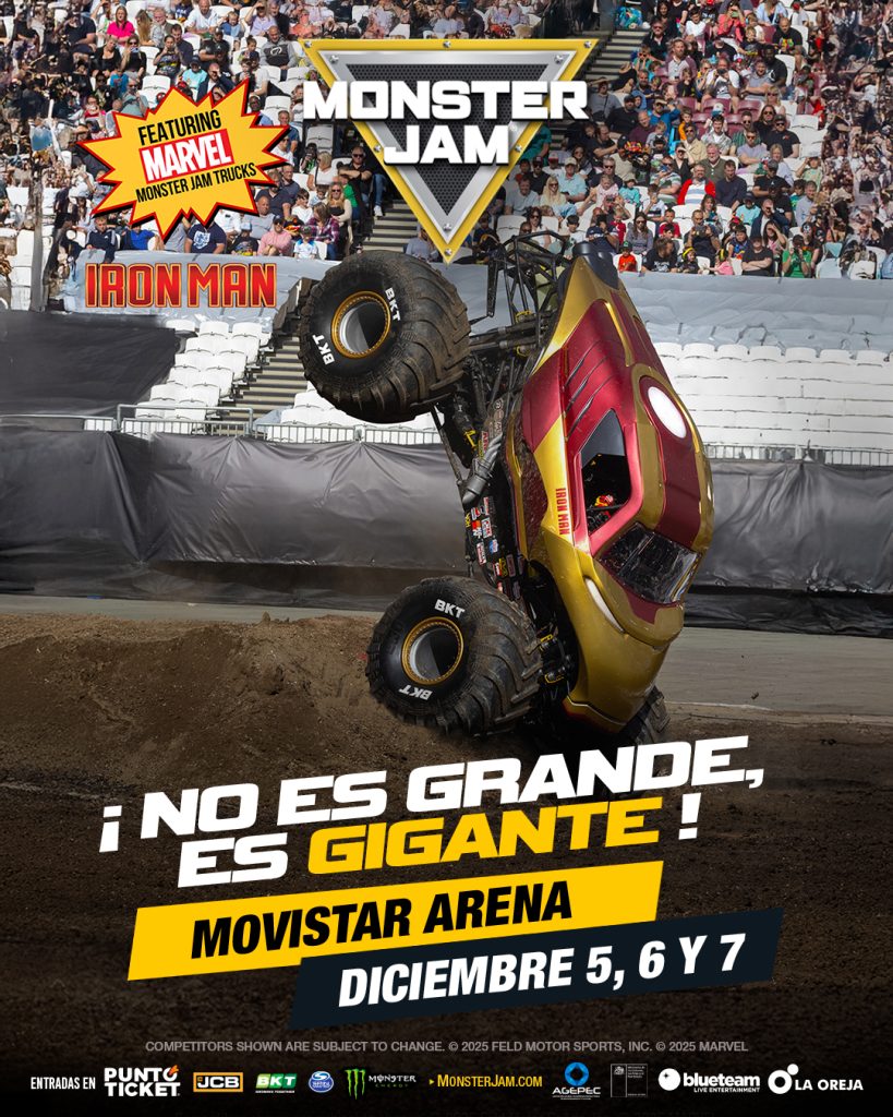 En vivo | Se viene Monster Jam Chile 2025 - REDEXODIA